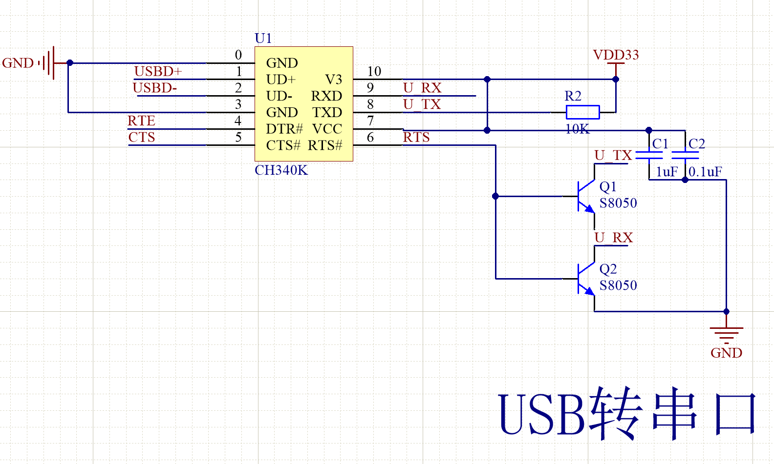 CH340K DTR问题(已解决) - 沁恒微电子社区