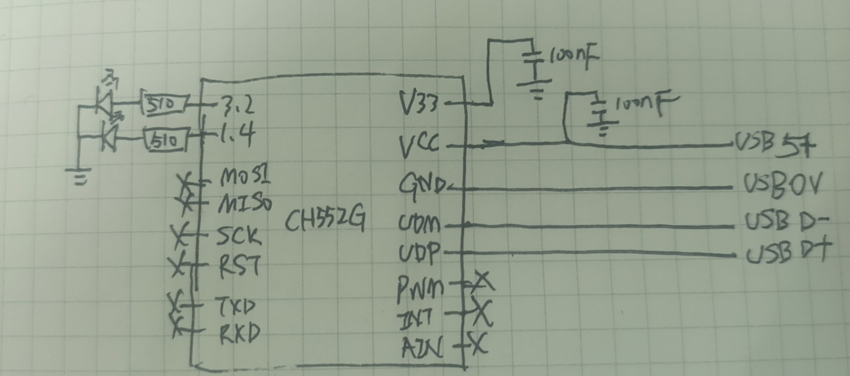 CH552 设备描述符请求失败 - 沁恒微电子社区