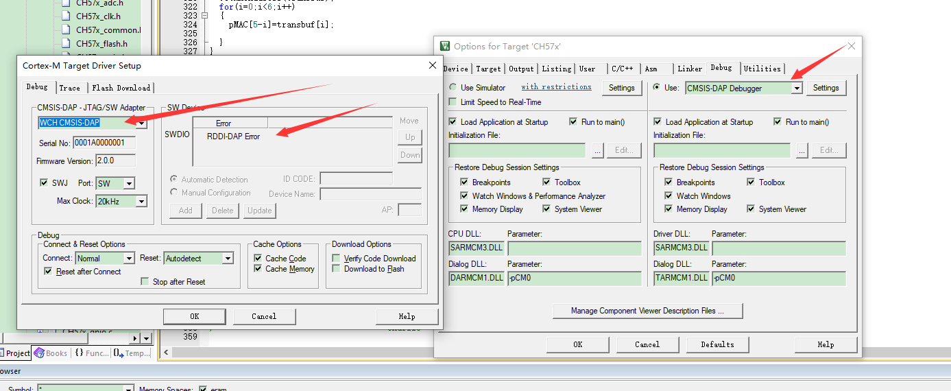 请教wch-link如何在keil中调试下载ch579程序 - 沁恒微电子社区