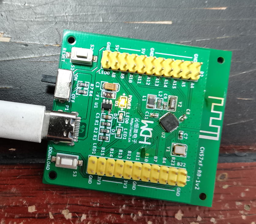 新买的ch573，电脑不识别usb，不能下载程序 - 沁恒微电子社区