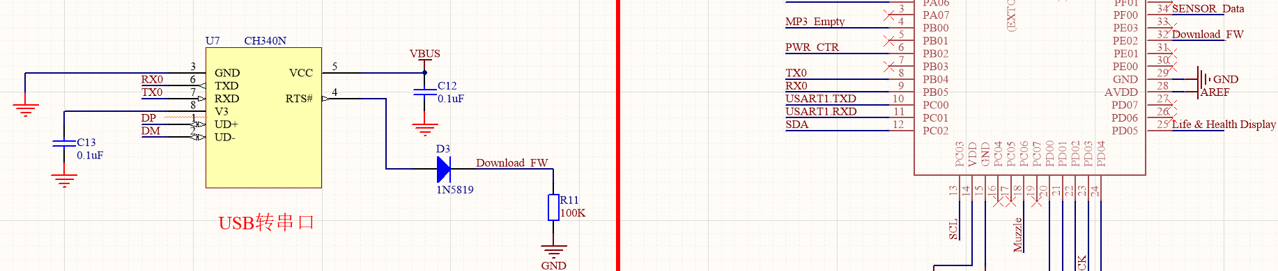 CH340N的RTS#脚电平问题 - 沁恒微电子社区