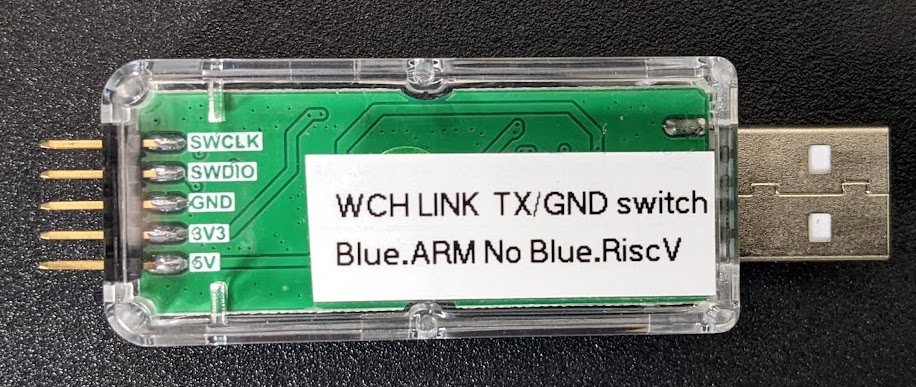 建议WCH-LINK把简要使用信息印到背后的空白区域上 - 沁恒微电子社区