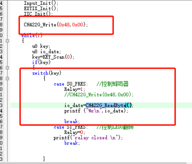 ch422g输入问题 ,读不到数据 - 沁恒微电子社区