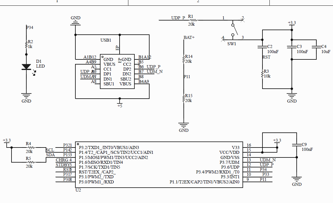 ch552g 3.3v连接接电脑无法识别 - 沁恒微电子社区