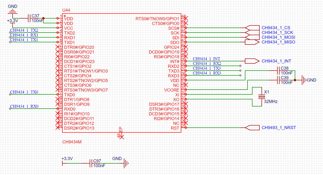 麻烦帮我确认一下原理图有没有问题 - 沁恒微电子社区