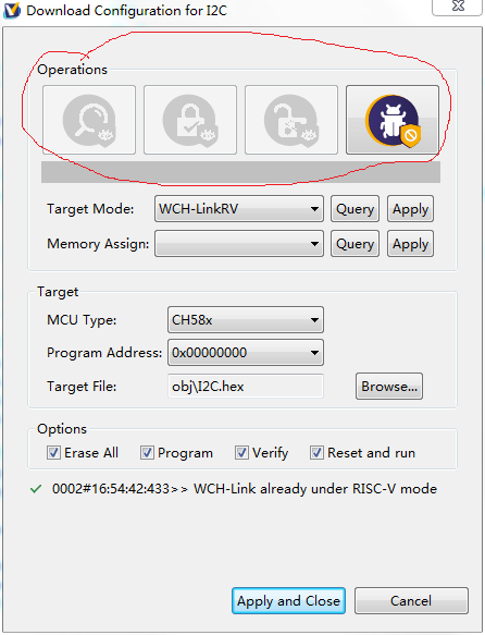 关于CH582M的WCH_Link在线调试不成功 - 沁恒微电子社区