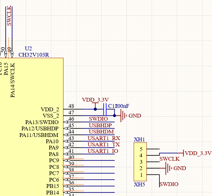V103 SW问题，上电后第一次下载没问题 之后会一直提示芯片状态错误 - 沁恒微电子社区