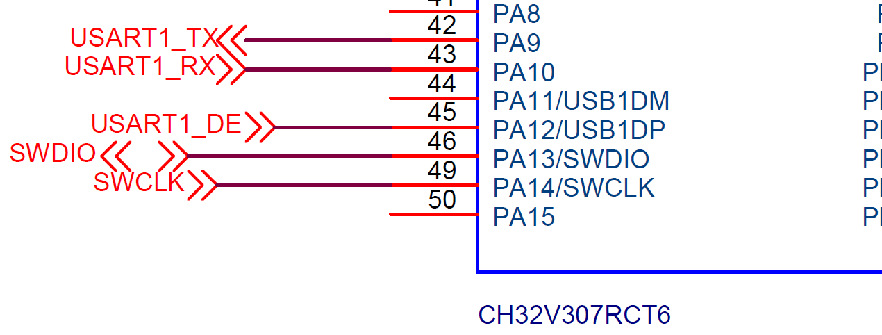 ch32v307RCT6 485通信问题 - 沁恒微电子社区