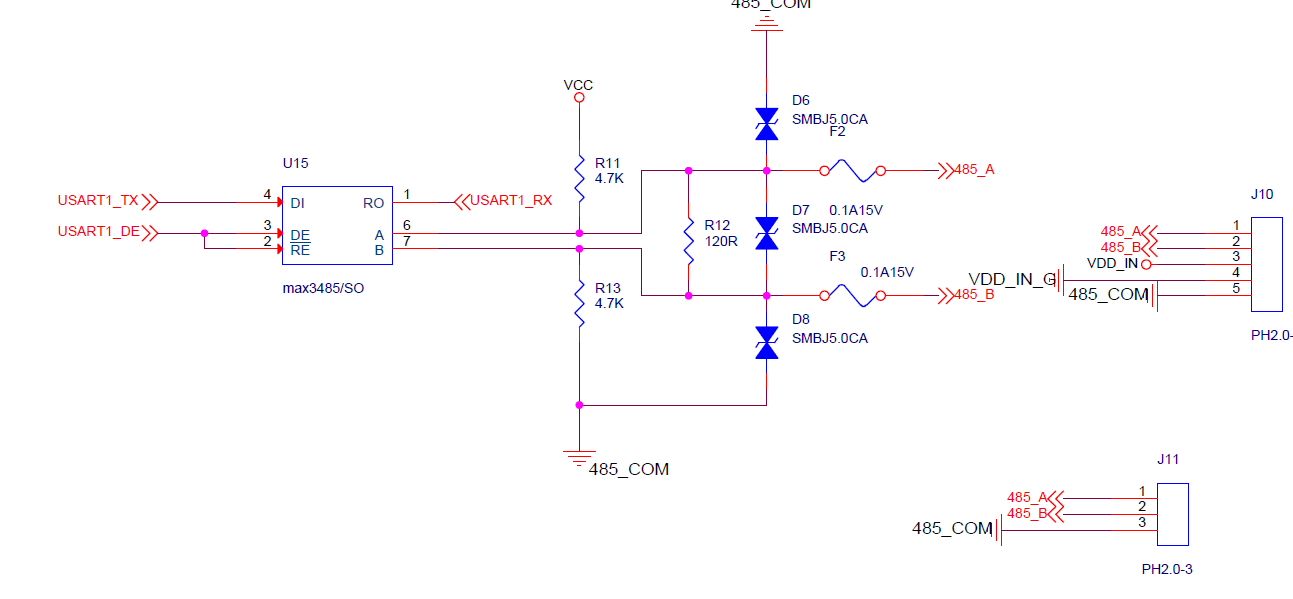 ch32v307RCT6 485通信问题 - 沁恒微电子社区