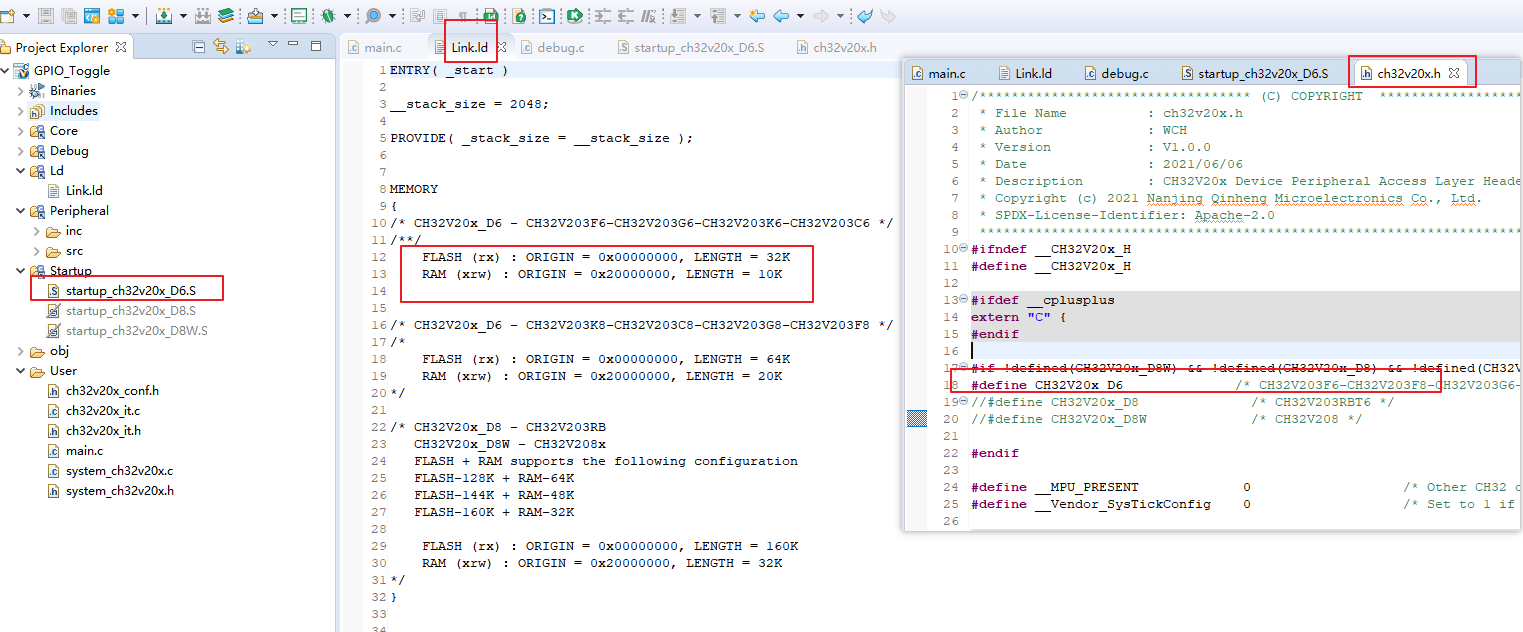 CH32V203G6U6 debug出现的问题 - 沁恒微电子社区