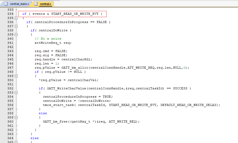 ch579如何通过按键触发发送数据 - 沁恒微电子社区