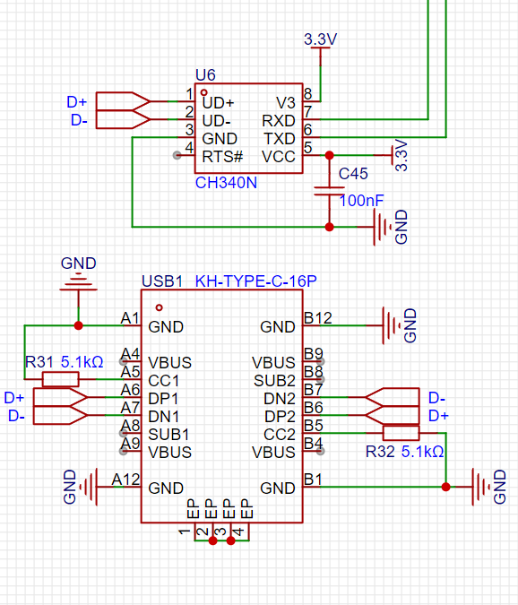 CH340N外部电路 - 沁恒微电子社区