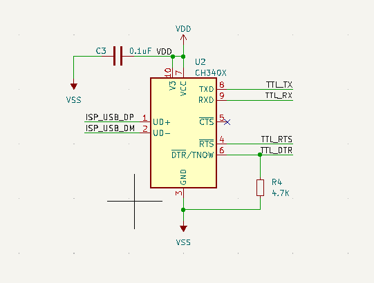 CH340X的DTR管脚不受控制 - 沁恒微电子社区