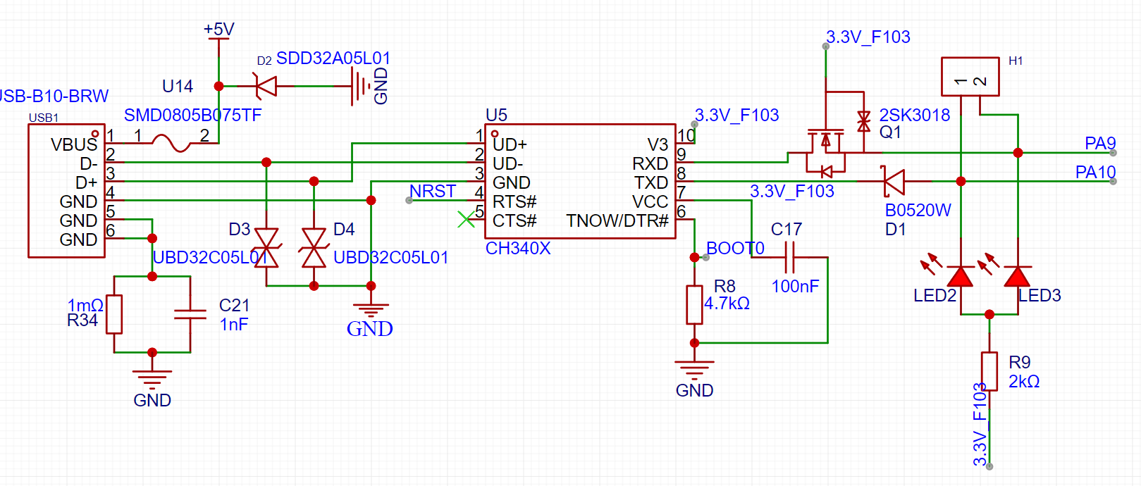 CH340X的DTR管脚不受控制 - 沁恒微电子社区