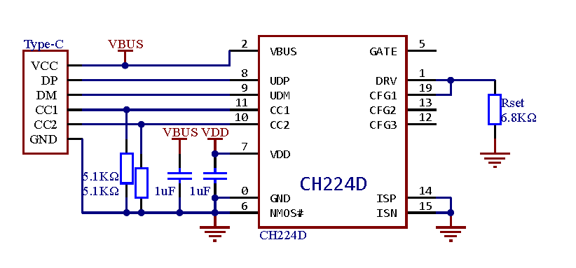 CH224K电源VDD耐压问题 - 沁恒微电子社区