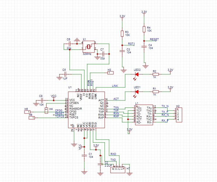 参照官方原理图设计的CH9120无法工作 - 沁恒微电子社区