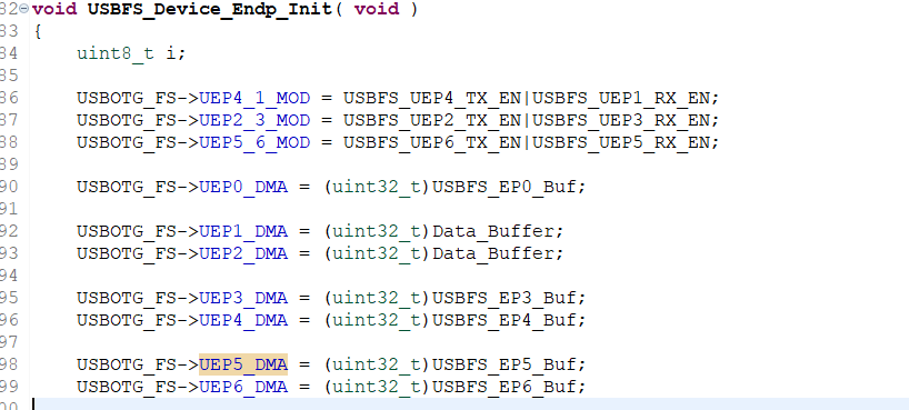 ch32v208中USB设备例程数据收发问题 - 沁恒微电子社区