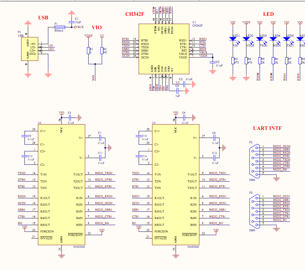 ch342f的全功能串口芯片选型有哪些可以替换 - 沁恒微电子社区