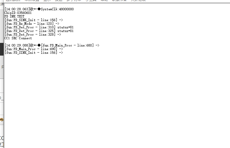 CH32X035测试SDK的USBPD_SNK，收不到数据，PD接收中断没触发，是什么问题？ - 沁恒微电子社区