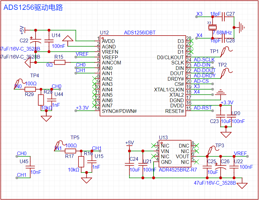 求助，使用ch32v307驱动ads1256输出不正常 - 沁恒微电子社区