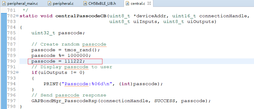 CH32V208 BLE主机 连接 ch9141 ，写入属性报错，错误码：ATT_ERR_INSUFFICIENT_AUTHEN（0x05 ...