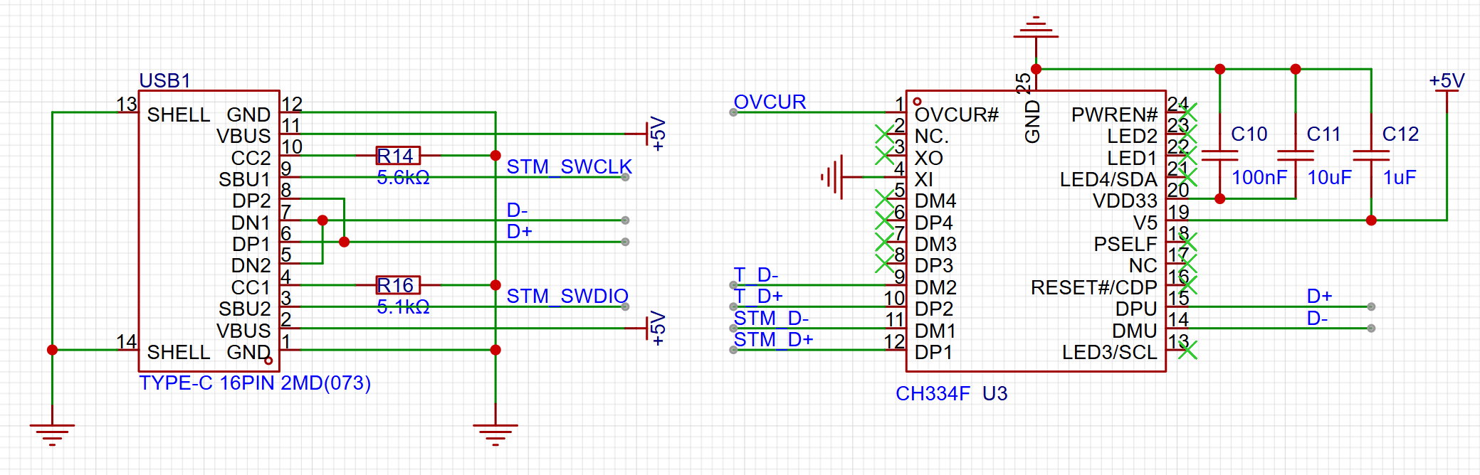 CH334F免晶振应用问题 - 沁恒微电子社区